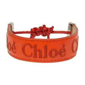 Chloé Bangle Bracelet - Orange