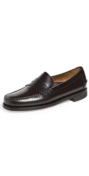 Sebago Contrast Stitching Loafers