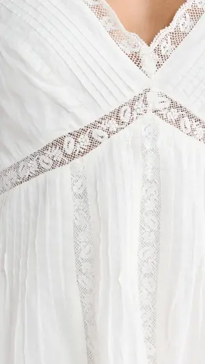 LoveShackFancy Docila Dress - White