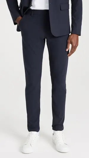 RHONE Slim Fit Commuter Trousers - True Navy