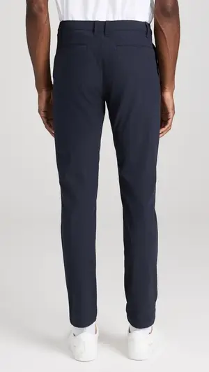 RHONE Slim Fit Commuter Trousers - True Navy