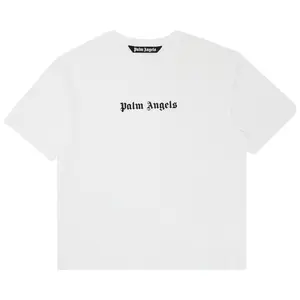 Palm Angels Logo Slim Tee - White