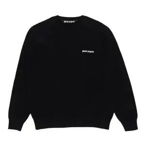 Palm Angels Classic Logo Sweater - Black