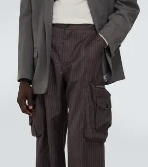 WINNIE N.Y.C Gabriel Wool-blend Cargo Pants