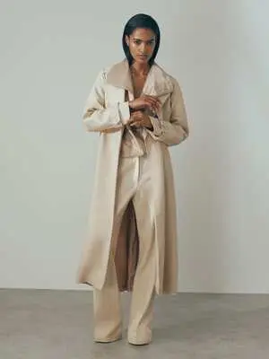 ATELIER Teya Belted Trench Coat