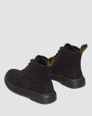 Dr. Martens Crewson Buffbuck Leather Chukka Boots In Black  display picture 1