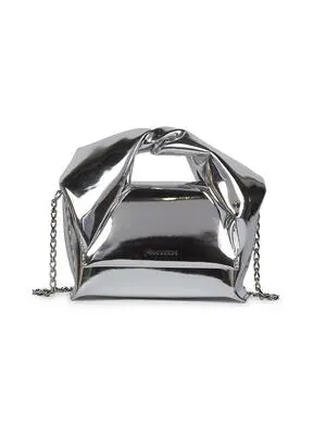 JW Anderson JW Anderson Twister Small Crossbody Bag - Silver