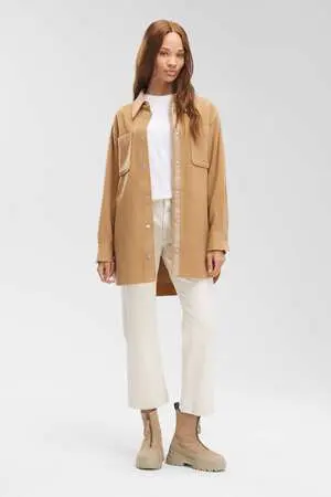 Canada Goose Almandine Long Shirt Jacket - Desert Sand