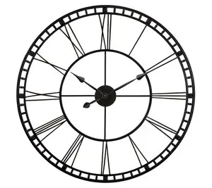 INFINITY Instruments Tower Xxl Wall Clock, Blac, 39 - One-color
