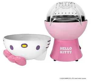 UNCANNY BRANDS Hello Kitty Hot-air Popcorn Popper
