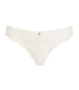 AUBADE Kiss Of Love Tanga Briefs - White