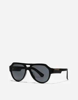 Dolce & Gabbana Logo Aviator Sunglasses