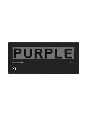 PURPLE BRAND Logo-print Boxer Briefs