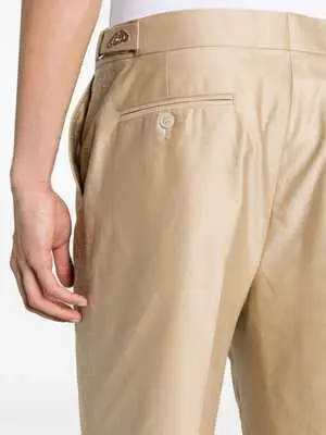 Alexander McQueen Mid-rise Straight-leg Trousers