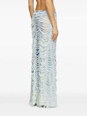 DIESEL® M-fiammetta Denim Maxi Skirt