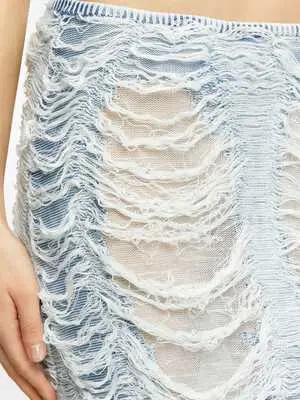 DIESEL® M-fiammetta Denim Maxi Skirt