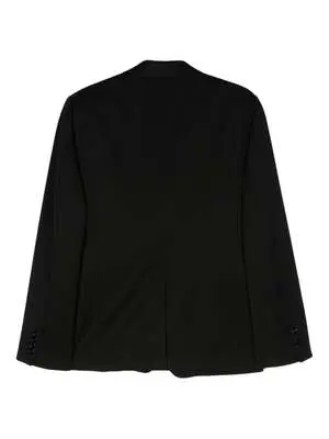 Alexander McQueen Embroidered-motif Single-breasted Blazer