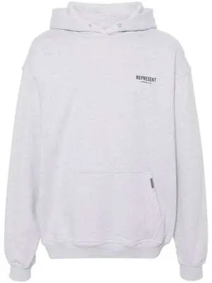 REPRESENT Owners Club Cotton Hoodie - Grey
