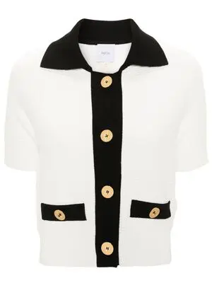 Patou 3d-knit Cropped Cardigan - White