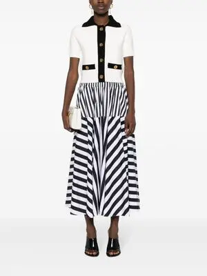 PATOU 3d-knit Cropped Cardigan