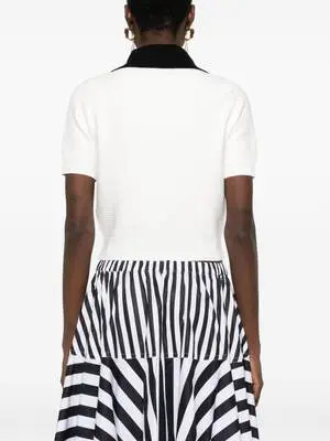 PATOU 3d-knit Cropped Cardigan