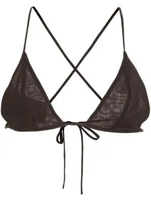Philosophy Di Lorenzo Serafini Halterneck Bra Top - Brown