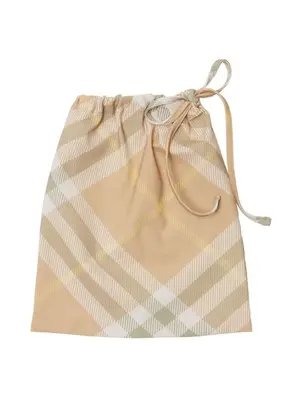 Burberry Checked Triangle Bikini Top