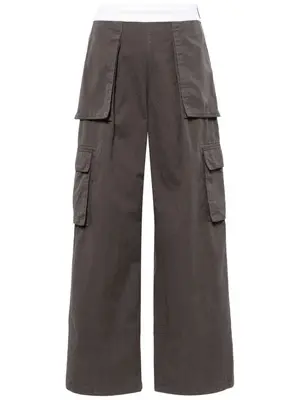Alexander Wang Mid-rise Cargo Trousers - Grey
