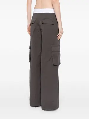 Alexander Wang Mid-rise Cargo Trousers - Grey