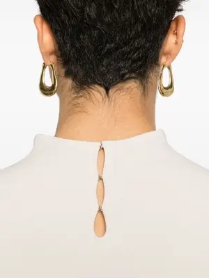 Gauchère Crepe Asymmetric Blouse