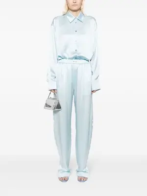 Alexander Wang Logo Cutout Trousers