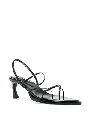 REIKE NEN Garo 60mm Leather Slingback Sandals