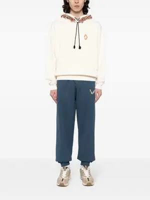 LANVIN Logo-print Cotton Track Pants