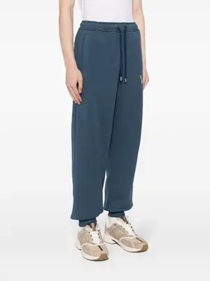 LANVIN Logo-print Cotton Track Pants