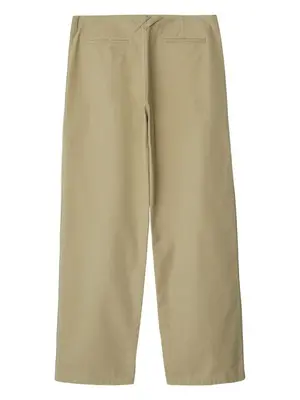Burberry Straight-leg Cotton Chinos - Neutrals