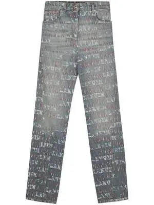 Lanvin Printed Jeans For Men