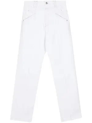 Isabel Marant Etoile Contrast Stitching Jeans For Women