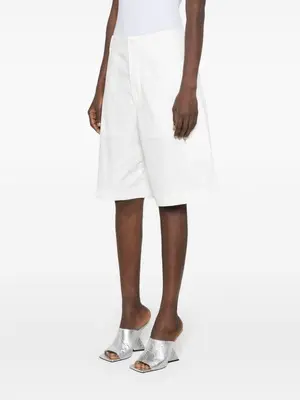 DARKPARK Nina Cotton Cargo Shorts - Neutrals