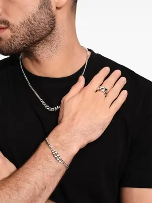 Tom Wood Sterling Dean Curb-chain Bracelet