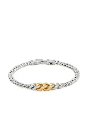 Tom Wood Sterling Dean Duo Chain Bracelet - Silver
