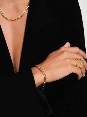 Tom Wood Sterling Silver Bo Thick Chain Bracelet