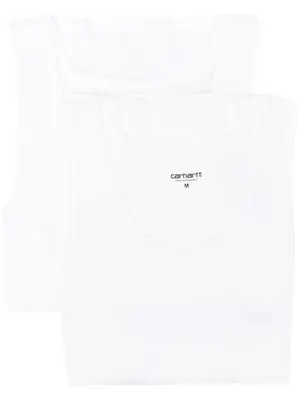 Carhartt Work In Progress Fine-ribbed Tank Top - White