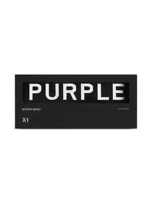 PURPLE BRAND Logo-print Boxer Briefs