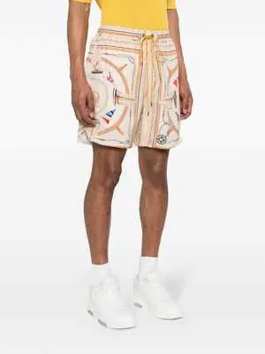 Rhude Nautica Silk Shorts
