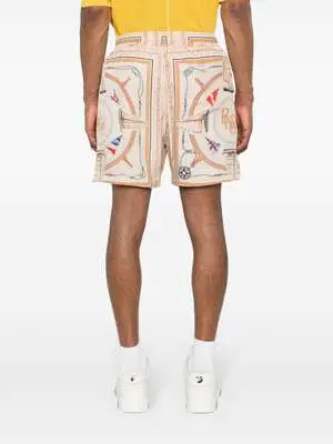 Rhude Nautica Silk Shorts