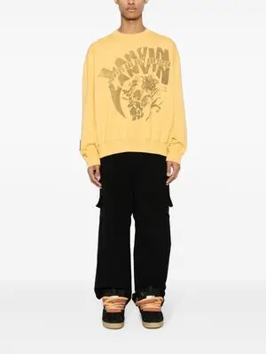 LANVIN X Future Logo-print Sweatshirt