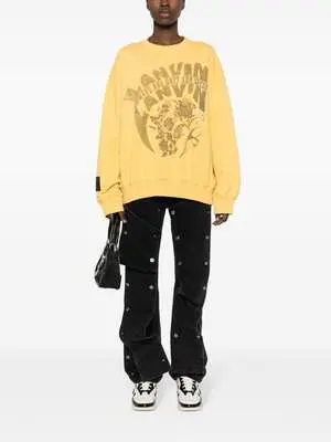 LANVIN X Future Logo-print Sweatshirt