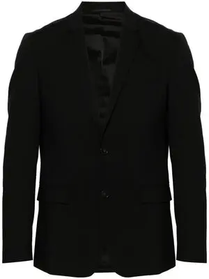 Calvin Klein Single-breasted Blazer - Black