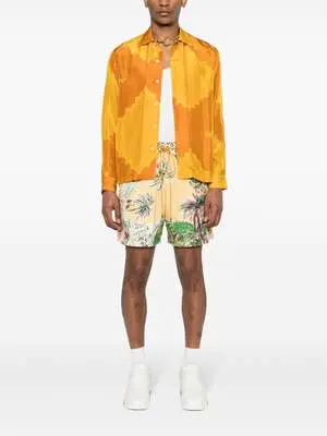 Rhude Palmina Silk Shorts