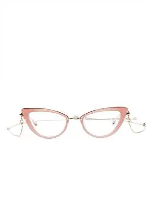 Valentino Garavani Cat-eye Glasses - Gold
